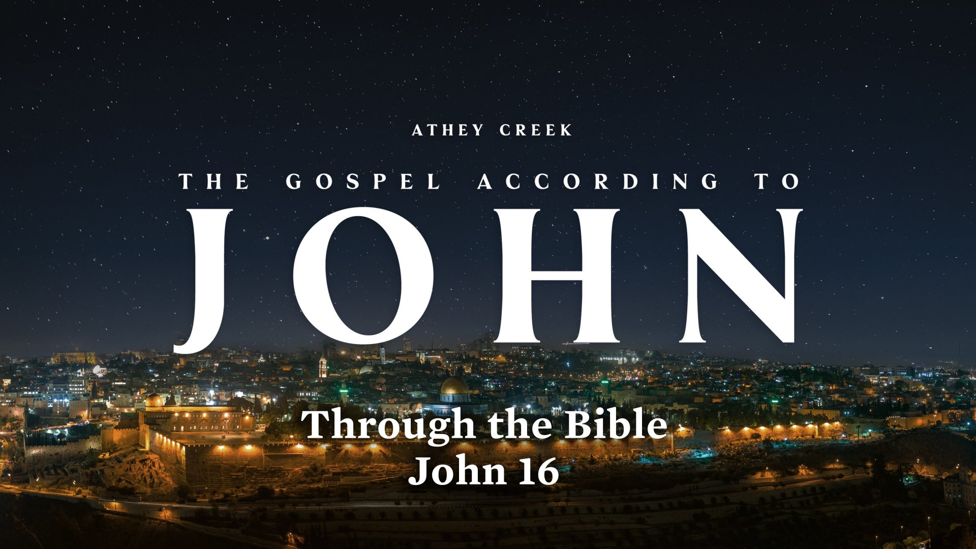 Athey Creek Christian Fellowship | Proverbs